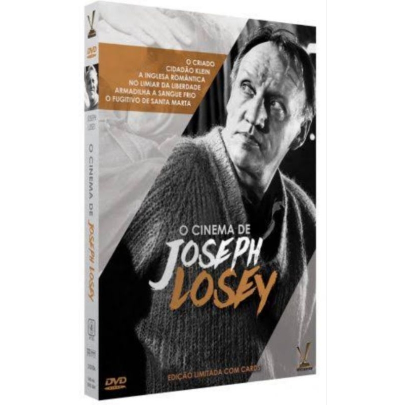 O cinema de Joseph Losey dvd triplo | Shopee Brasil