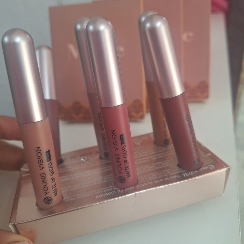 Kit Batons Super Matte Em tons Nude Diversos 4 Unidades By Choice ...