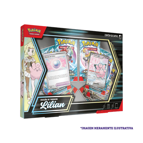 Pokémon TCG Booster Set Treinadora Lilian - Nintendo 35248 | Shopee Brasil