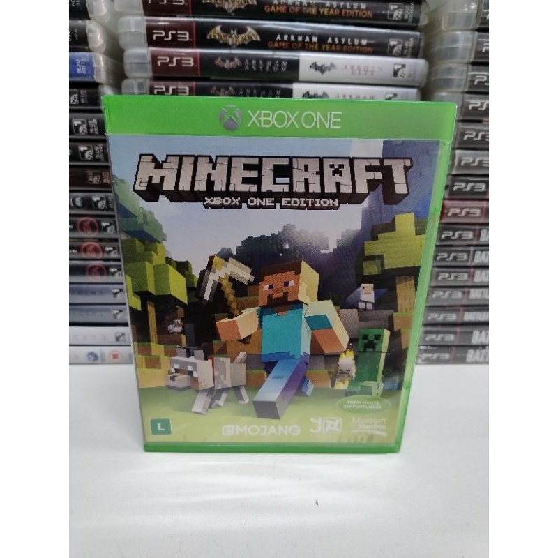 Jogo Minecraft: Xbox One Editon - Mídia Física | Shopee Brasil