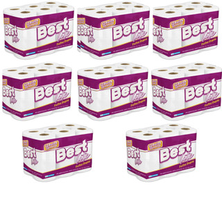 Fardo papel higiênico best lite - 8 pacotes - 12 rolos por pacote ...