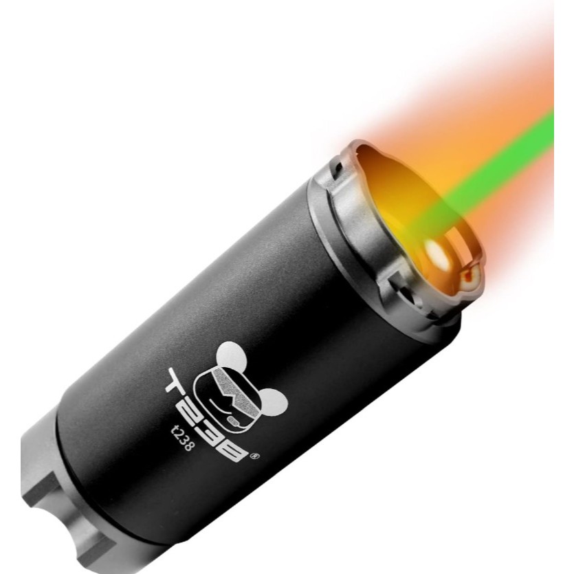Tracer Airsoft T238 SpitFire - Flash Hider Traçante - Rosca Esquerda ...