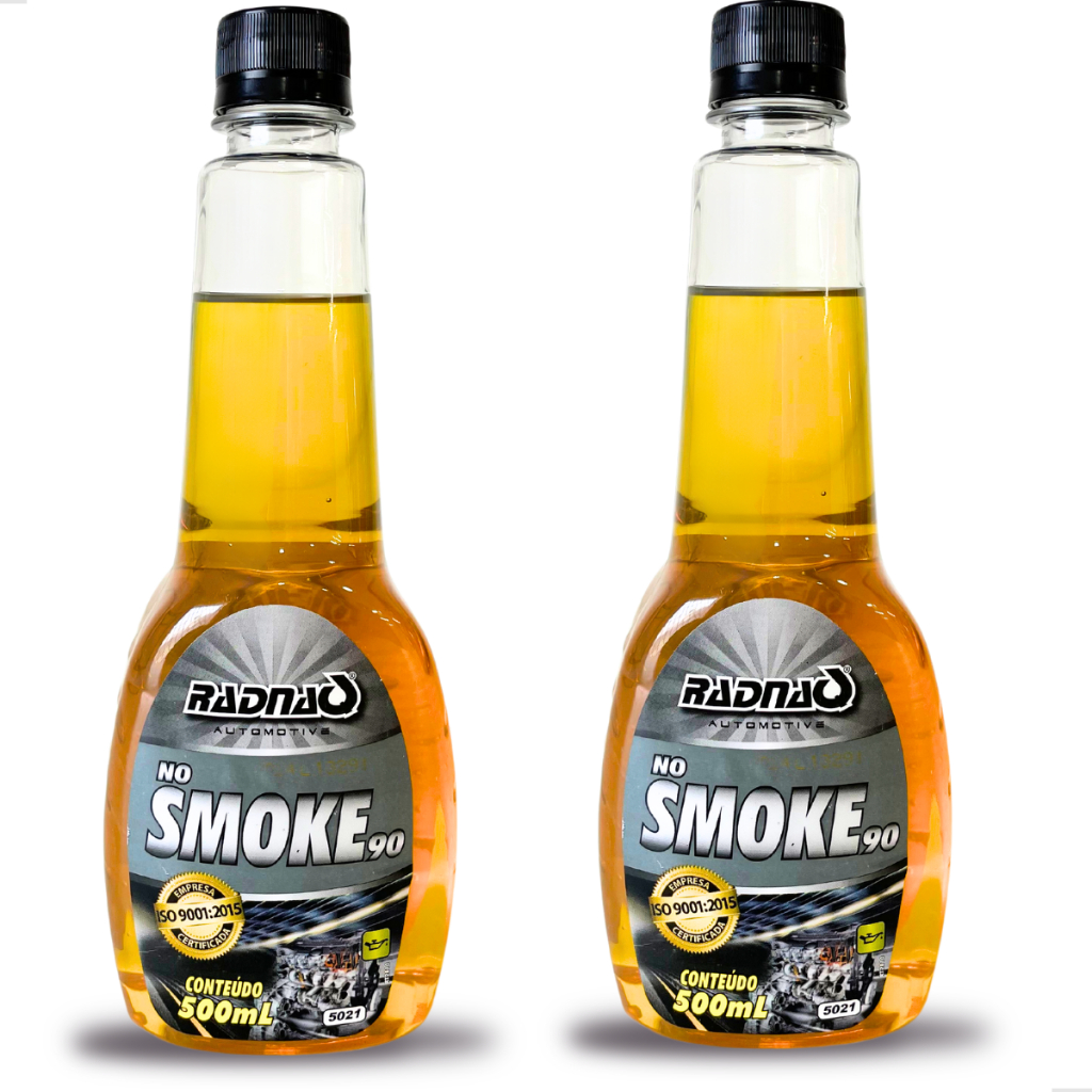 Kit 2 Aditivo para Motor No Smoke RQ5021 Radnaq 500ml Redutor de Fumaça ...