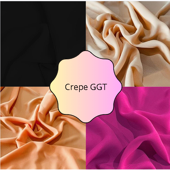 Tecido Crepe GGT (3m x 1,5m) Composição 100% Poliéster | Shopee Brasil