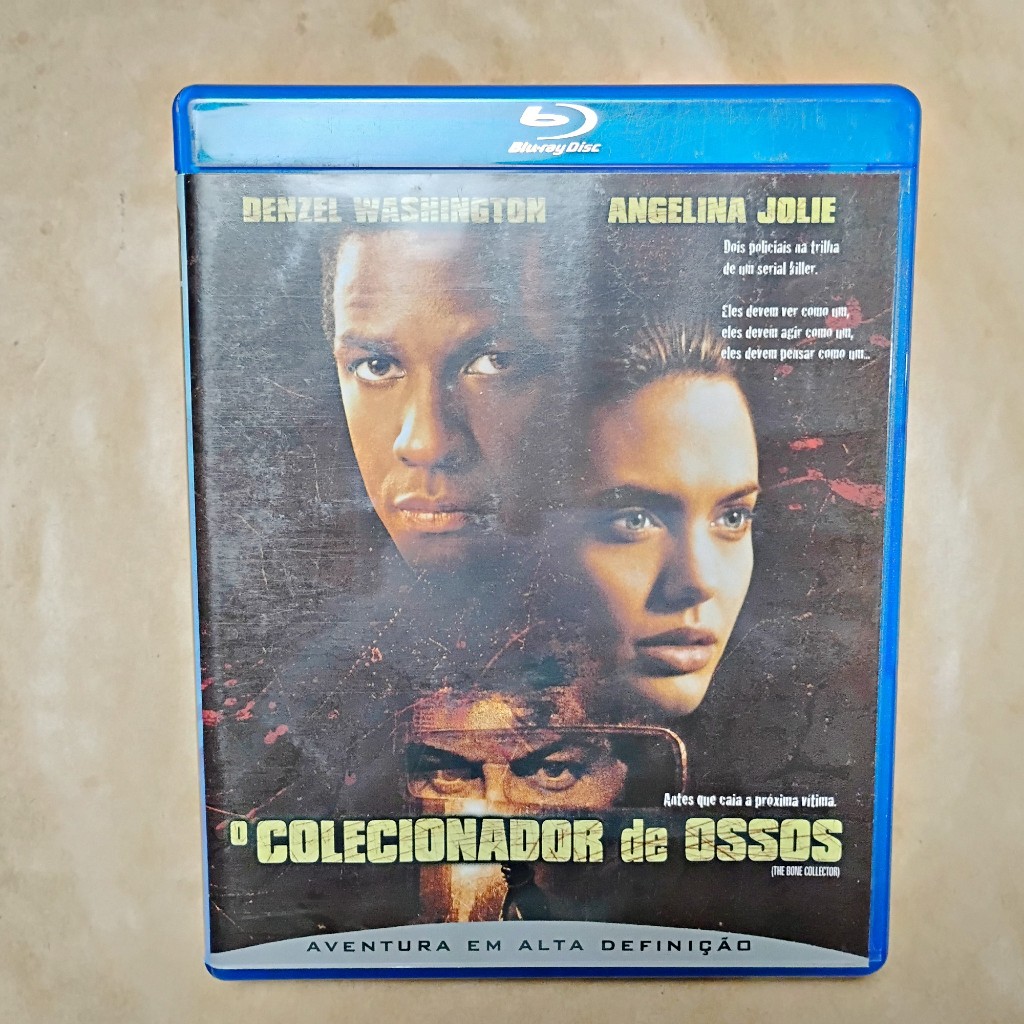 BLURAY - O Colecionador de Ossos (The Bone Collector) | Shopee Brasil