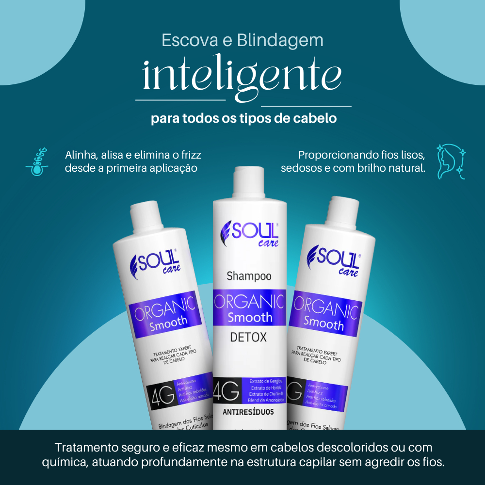 Progressiva Sem Formol Orgânica Profissional Alisamento Capilar Selagem ...