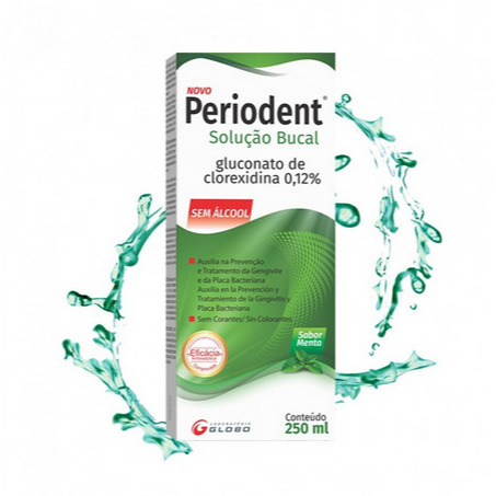 Enxaguante bucal PERIODENT 250 ml | Shopee Brasil