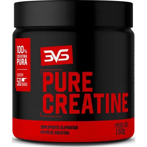 CREATINA PURE 3VS - 150G | Shopee Brasil