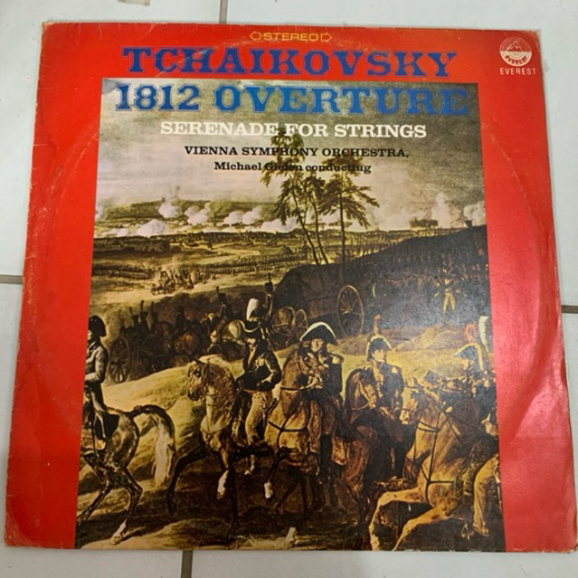 Lp Vinil Tchaikovsky – 1812 Overture – Serenade for strings | Shopee Brasil
