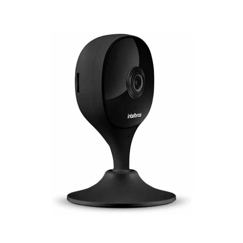 Câmera Interna Wi-fi Full Hd Imx C Preta Intelbras Cor Preto | Shopee ...