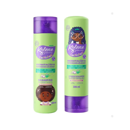 Kolene - Kit Shampoo + Condicionador Cachinhos - Kids | Shopee Brasil