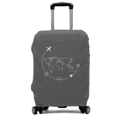 Capa para mala de viagem estampada Luxo Capa de Mala 10kg a 23kg Tecido ...