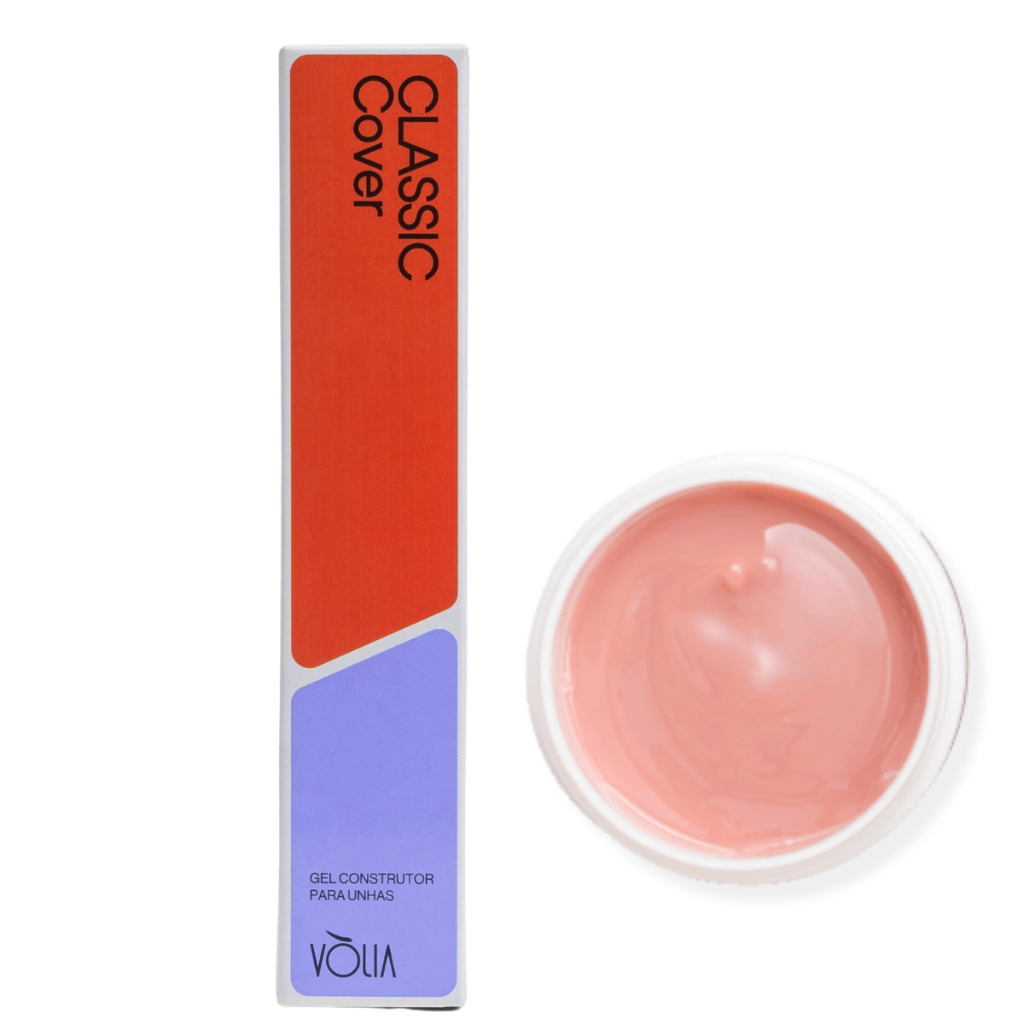 Gel Volia Classic Cover + Pote Eco Alta Viscosidade Gel Construtor para ...