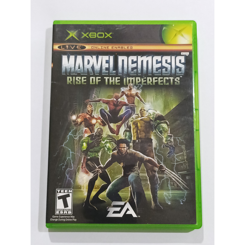 Marvel Nemesis Rise of the Imperfects p/ Xbox e 360 Original | Shopee ...