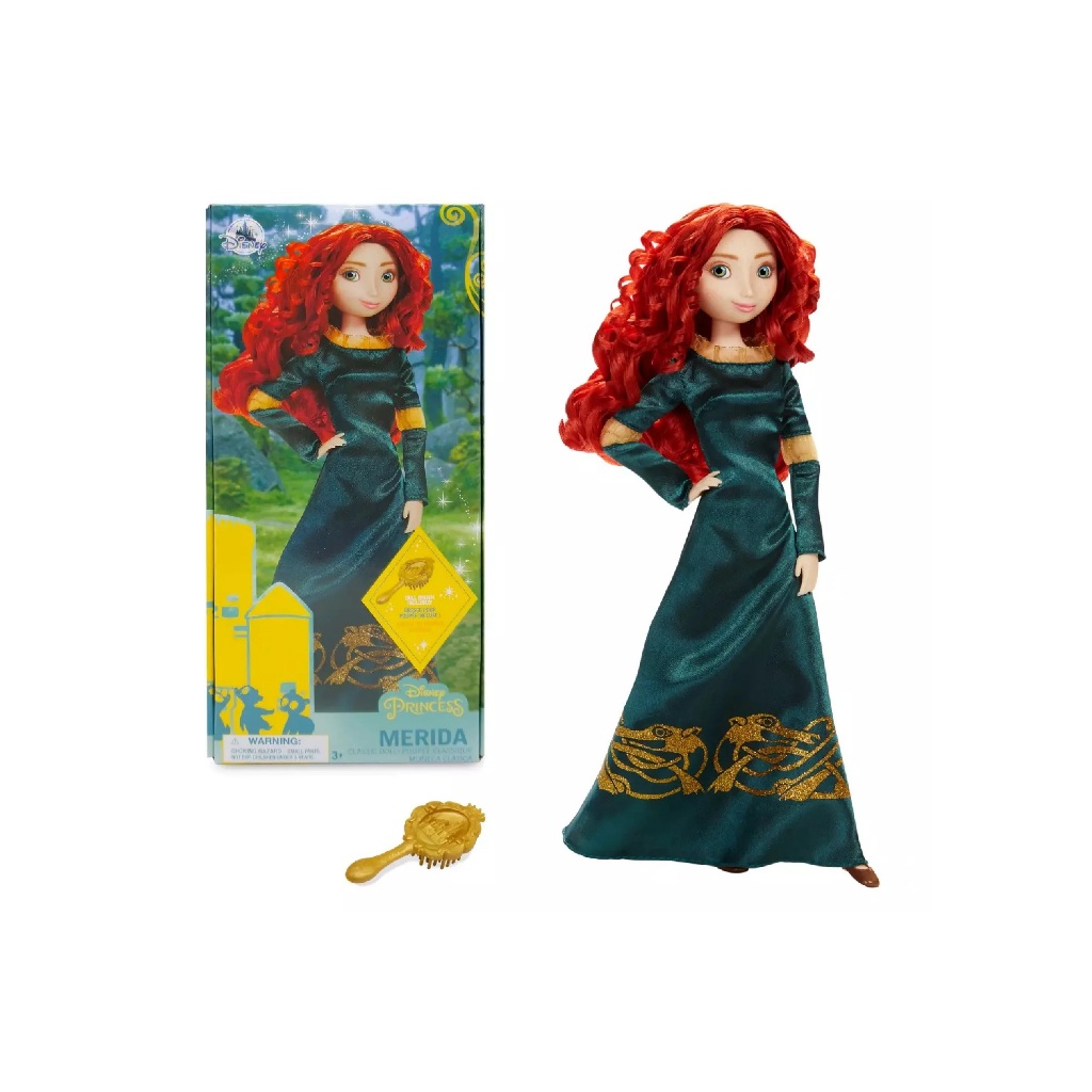 Boneca Merida Princesa Disney Store Mattel - Cx Leve Dtalhes | Shopee ...