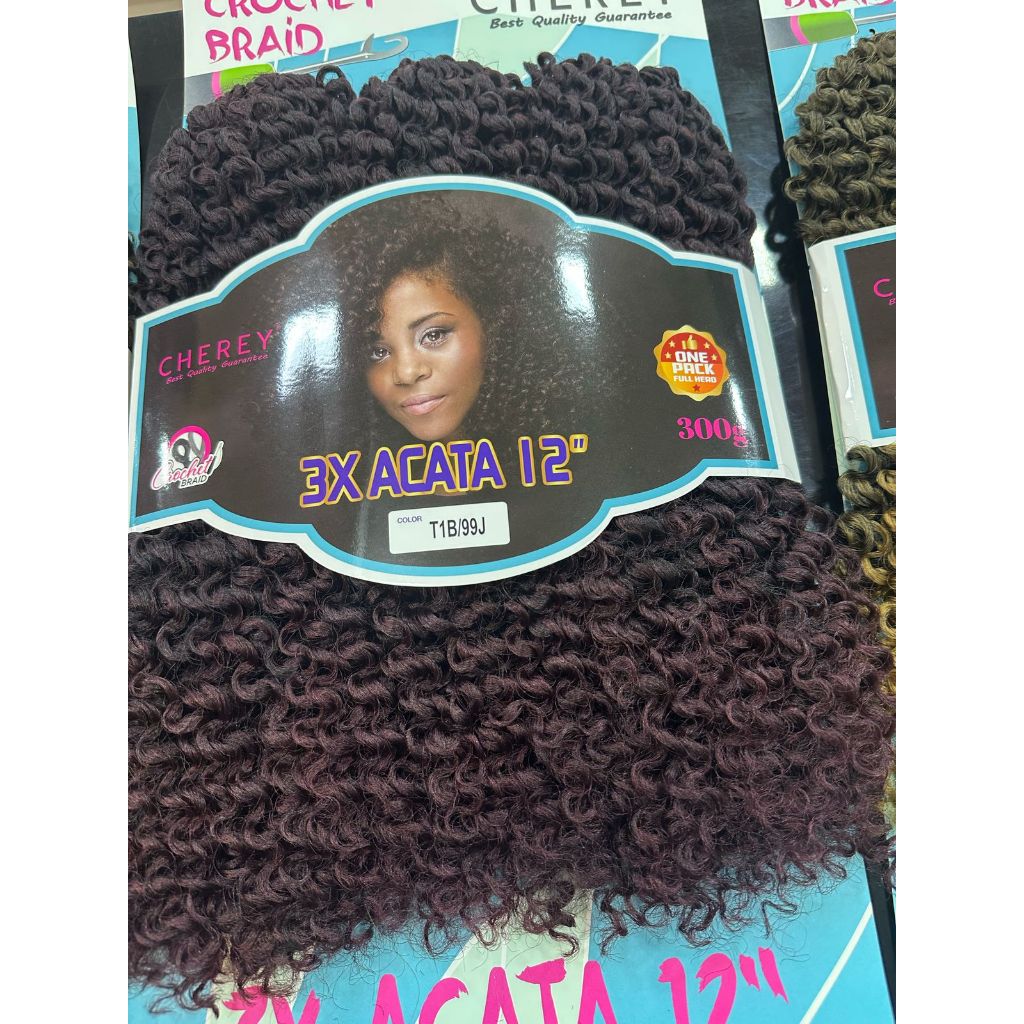 Cabelo Orgânico Cacheado Premium Acata 300G | Shopee Brasil