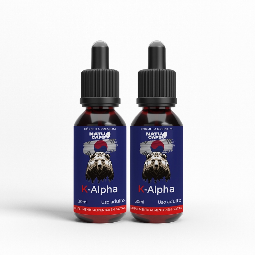 2 Un K-alpha Original 60ml Fórmula Concentrada K Alpha Oficial | Shopee ...