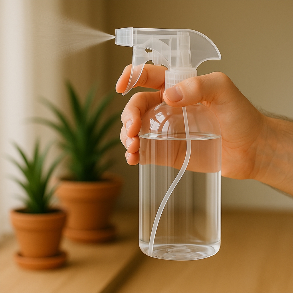 Kit 20 Frasco Borrifador Spray Transparente Pulverizador 500ml com ...