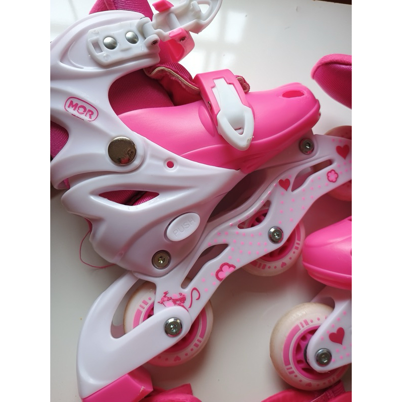 Patins rosa menina | Shopee Brasil