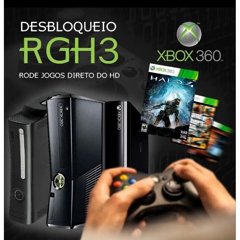Xbox 360 RGH Slim/Super Slim | Shopee Brasil