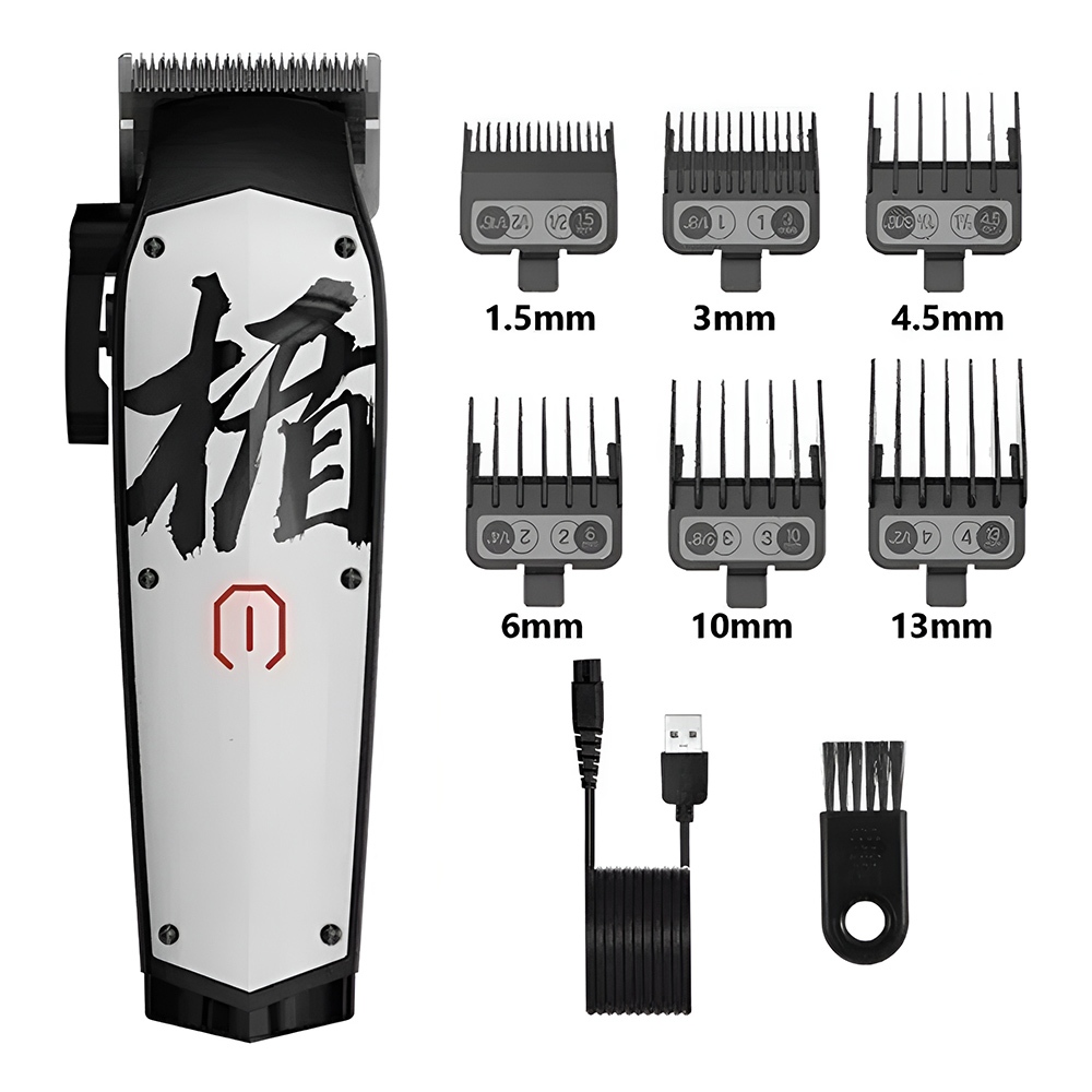 Máquina de Cortar Cabelo Madeshow M10 Clipper Profissional 7000 RPM Sem ...