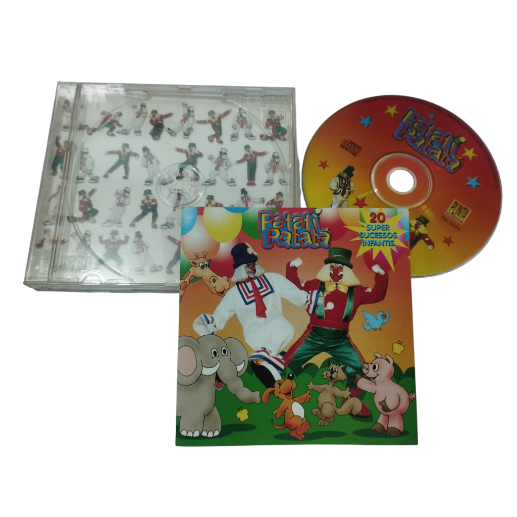Cd - Patatí Patata - 20 Super Sucessos Infantis | Shopee Brasil