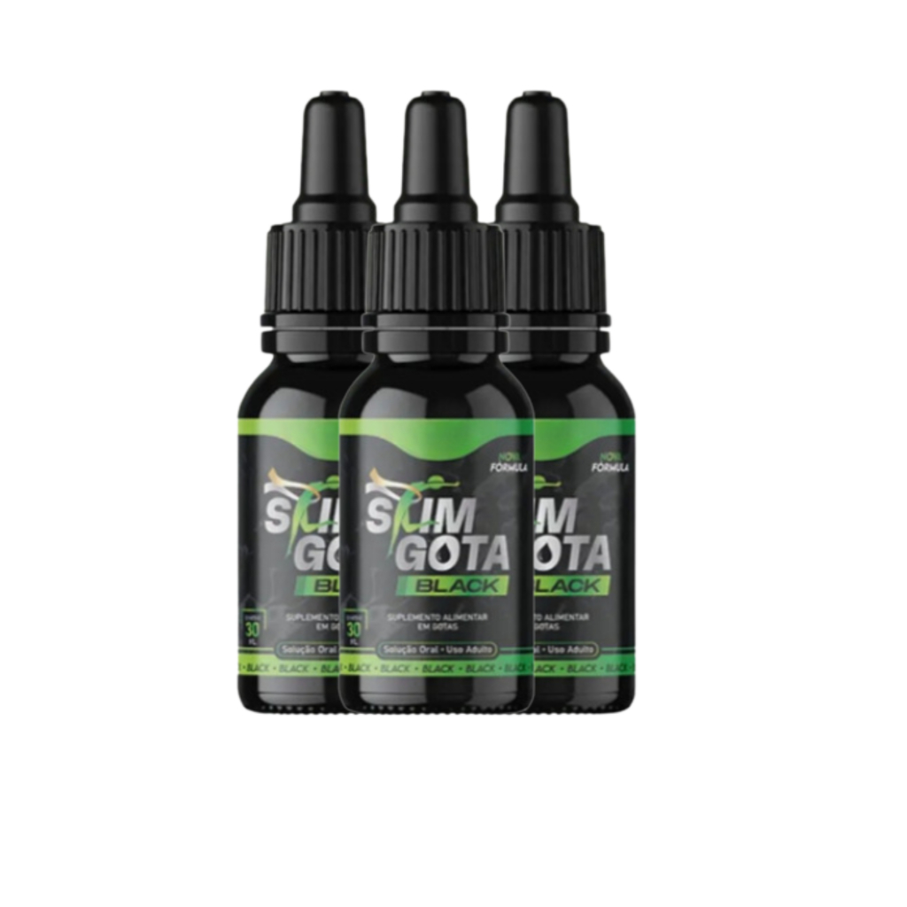 03 Slim gota Black Original 30ml - Suplemento Alimentar Premium | Shopee Brasil
