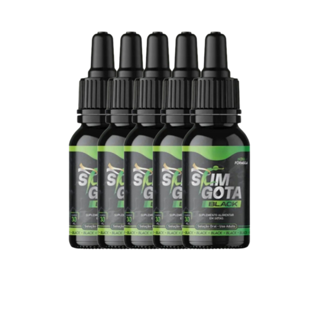 04 Slim gota Black Original 30ml - Suplemento Alimentar Premium | Shopee Brasil