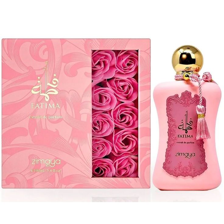 Perfume Zimaya Fatima Pink Extrait - Original | Shopee Brasil