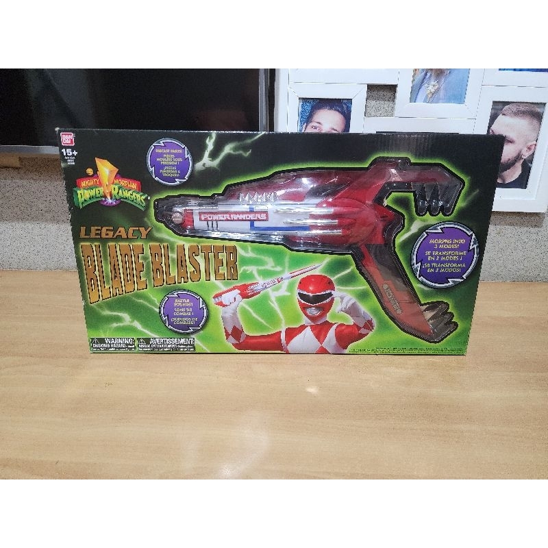 Power Rangers Legacy Blade Blaster | Shopee Brasil