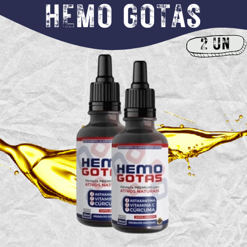 HEMO GOTAS SUPER EFICAZ 2 FRASCOS | Shopee Brasil