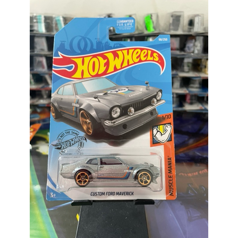 Hot Wheels Muscle Mania Custom Ford Maverick #98 prata 2019 | Shopee Brasil