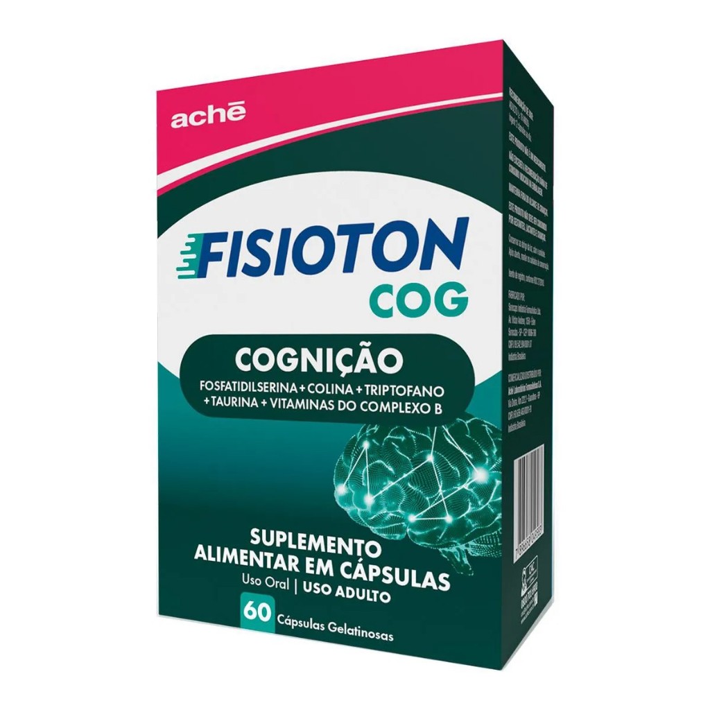 FISIOTON COG C/60 CAPSULAS | Shopee Brasil