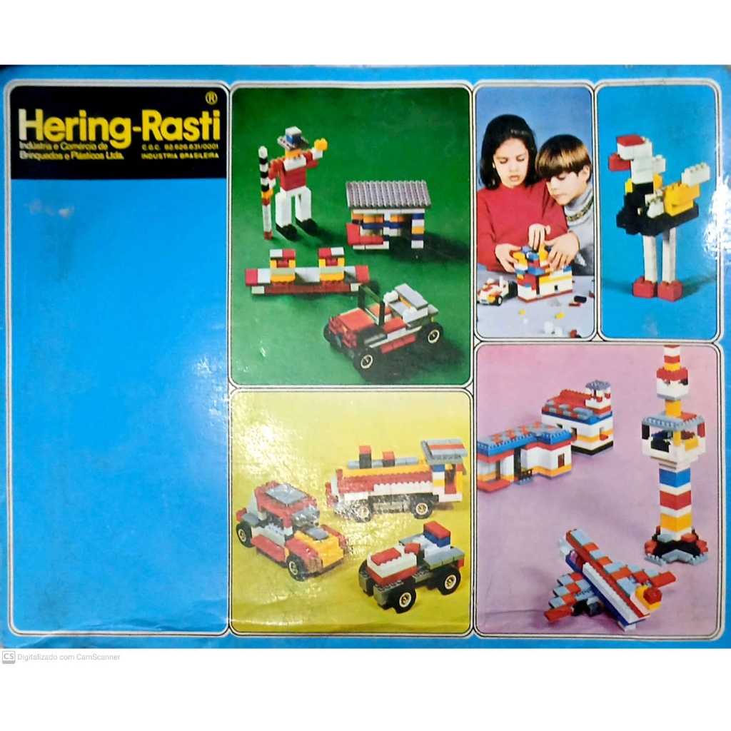 Brinquedo Antigo Anos 70 Hering Rasti Incompleto + Manuais | Shopee Brasil