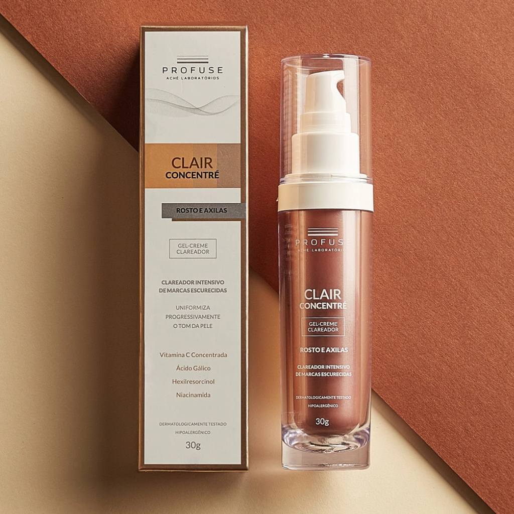 Profuse Gel Clareador Clair Concentre 30g – Clareia Rosto e Axilas ...