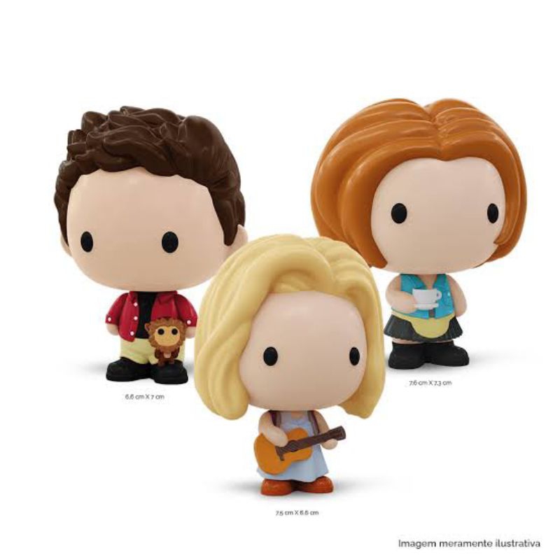 COLECAO 3 BONECOS FRIENDS KOPENHAGEN | Shopee Brasil