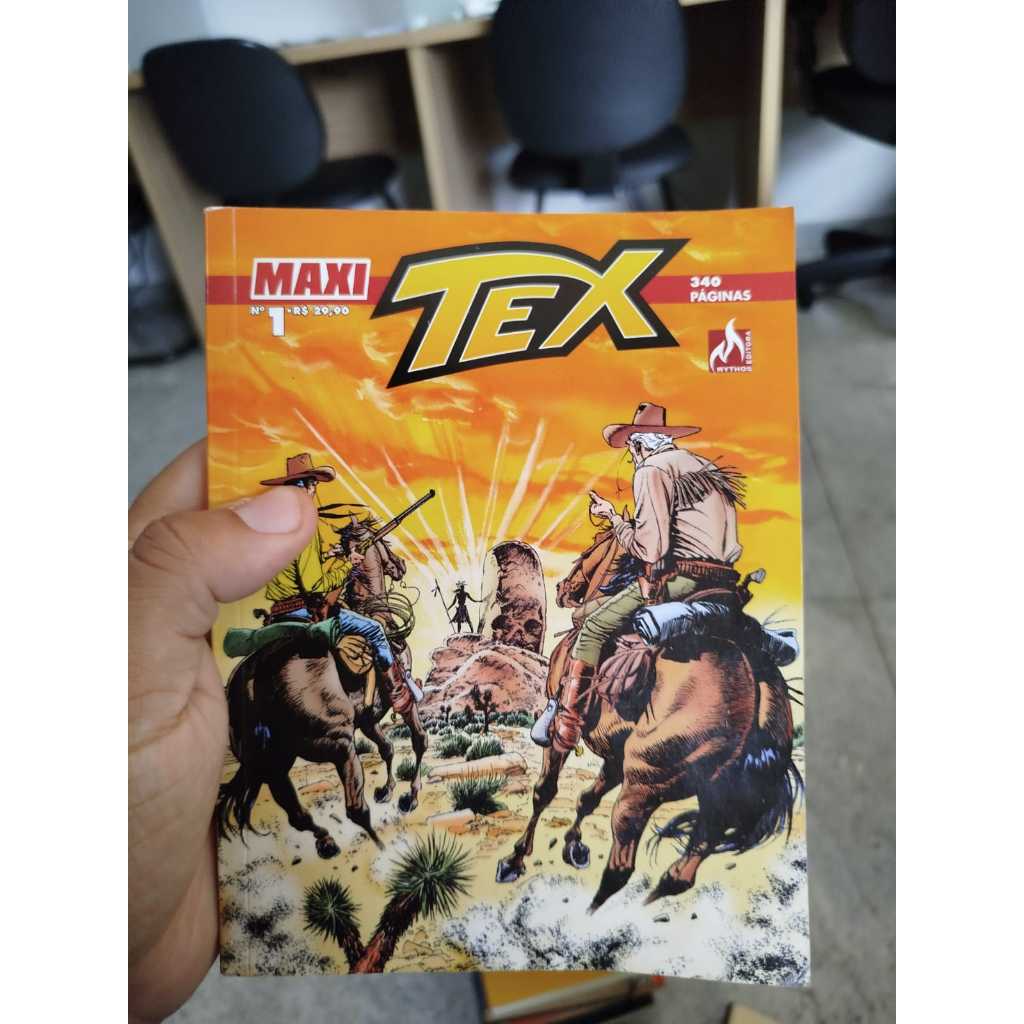 Maxi Tex nº 1 | Os sete alucinados | Confronto em Stonewell | Mythos Editora | Shopee Brasil