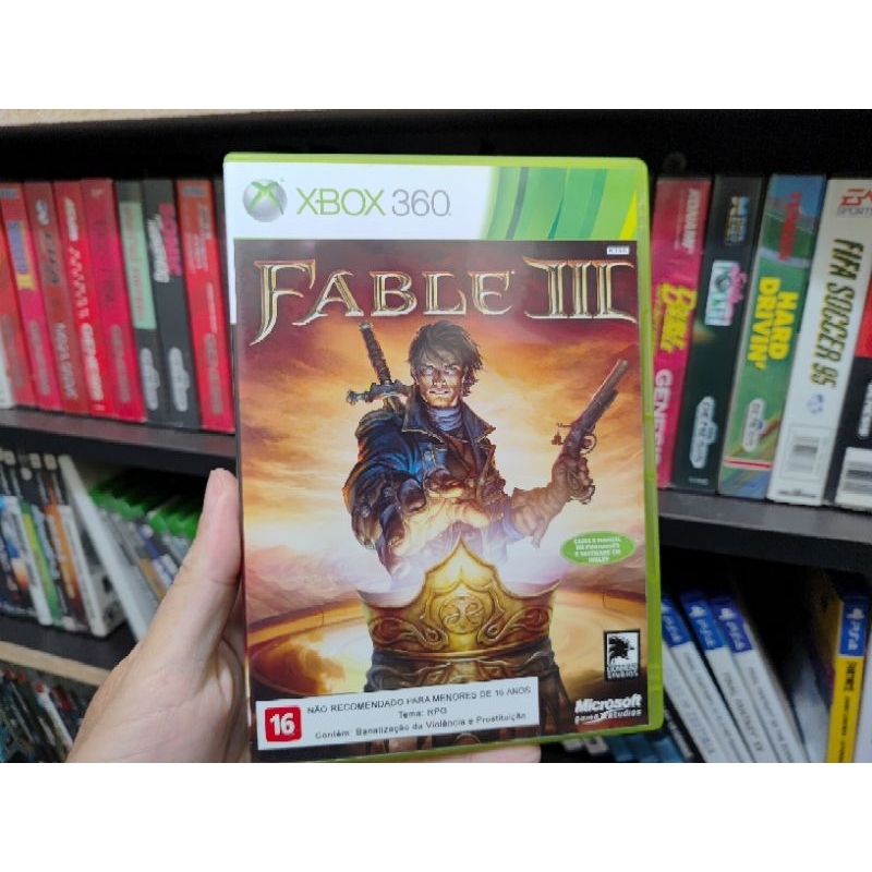 Fable III Xbox 360 Jogo Original / Mídia Física | Shopee Brasil
