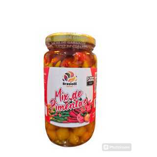 Mix de Pimenta em Conserva - Pes. Líq 350g / Pes. Dren. 150g | Shopee ...