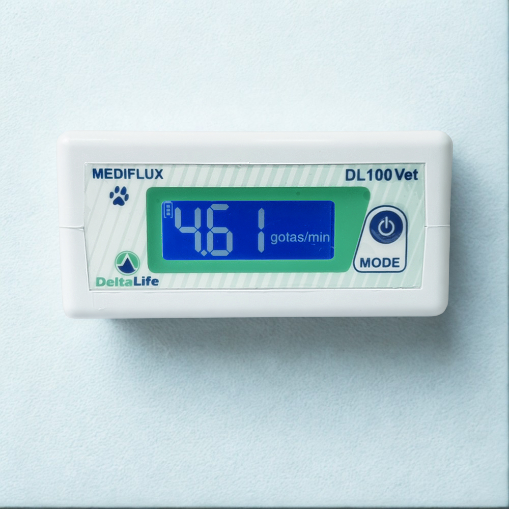 Regulador de Vazão Veterinário Infusoterapia DL100 Mediflux Veterinário ...