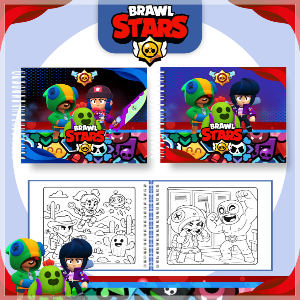 Livro de Colorir Brow Star | Shopee Brasil