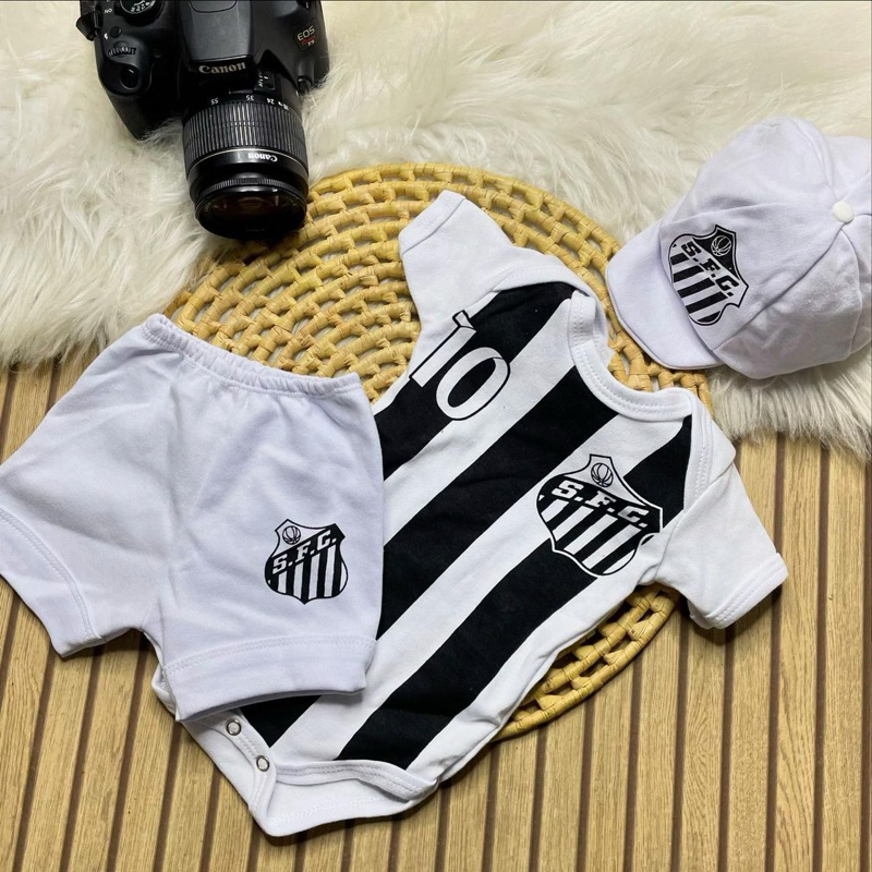 BODY BEBÊ MESVERSÁRIO TIME DE FUTEBOL | Shopee Brasil