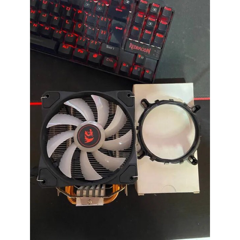 Air Cooler Redragon LED Rainbow Tyr | Shopee Brasil