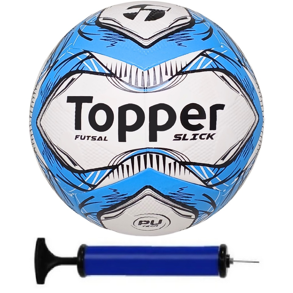 Bola Futsal Topper + Bomba De Ar | Shopee Brasil