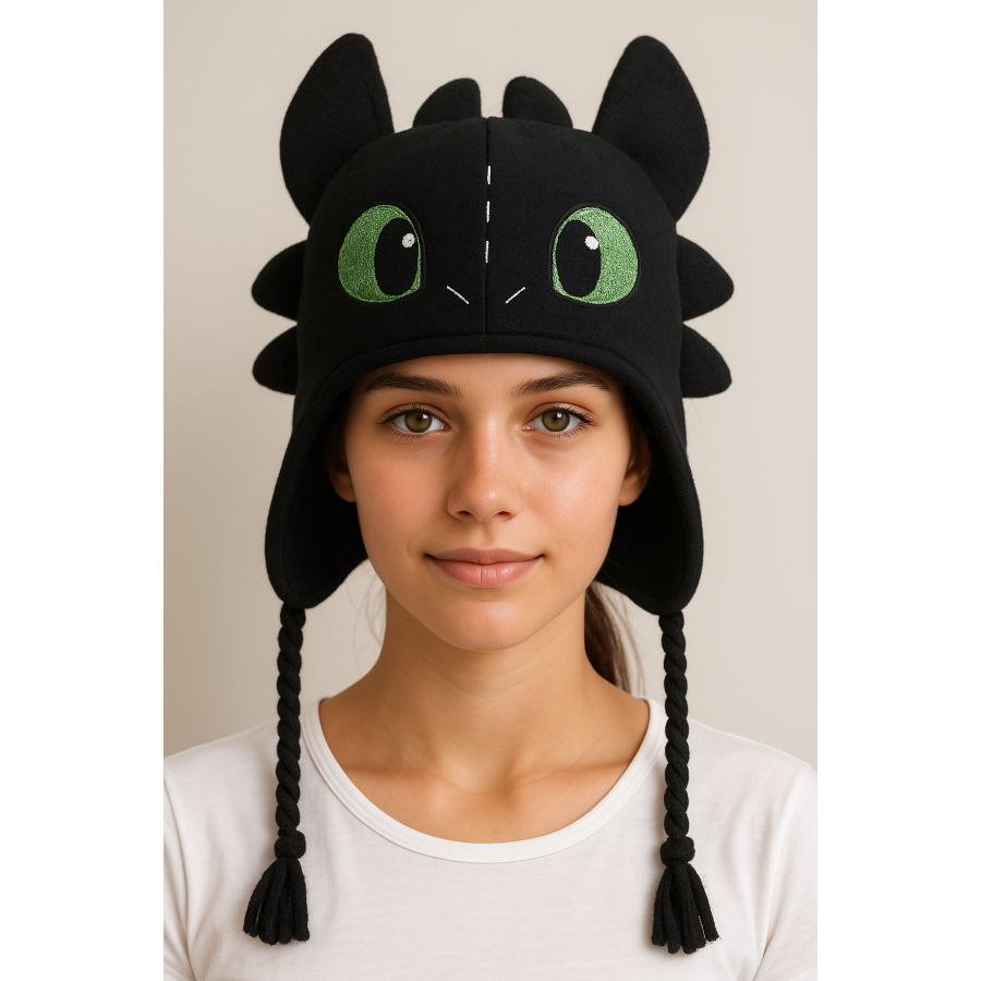 Gorro Touca Fúria da luz ou Furia da noite banguela dragão anime ...