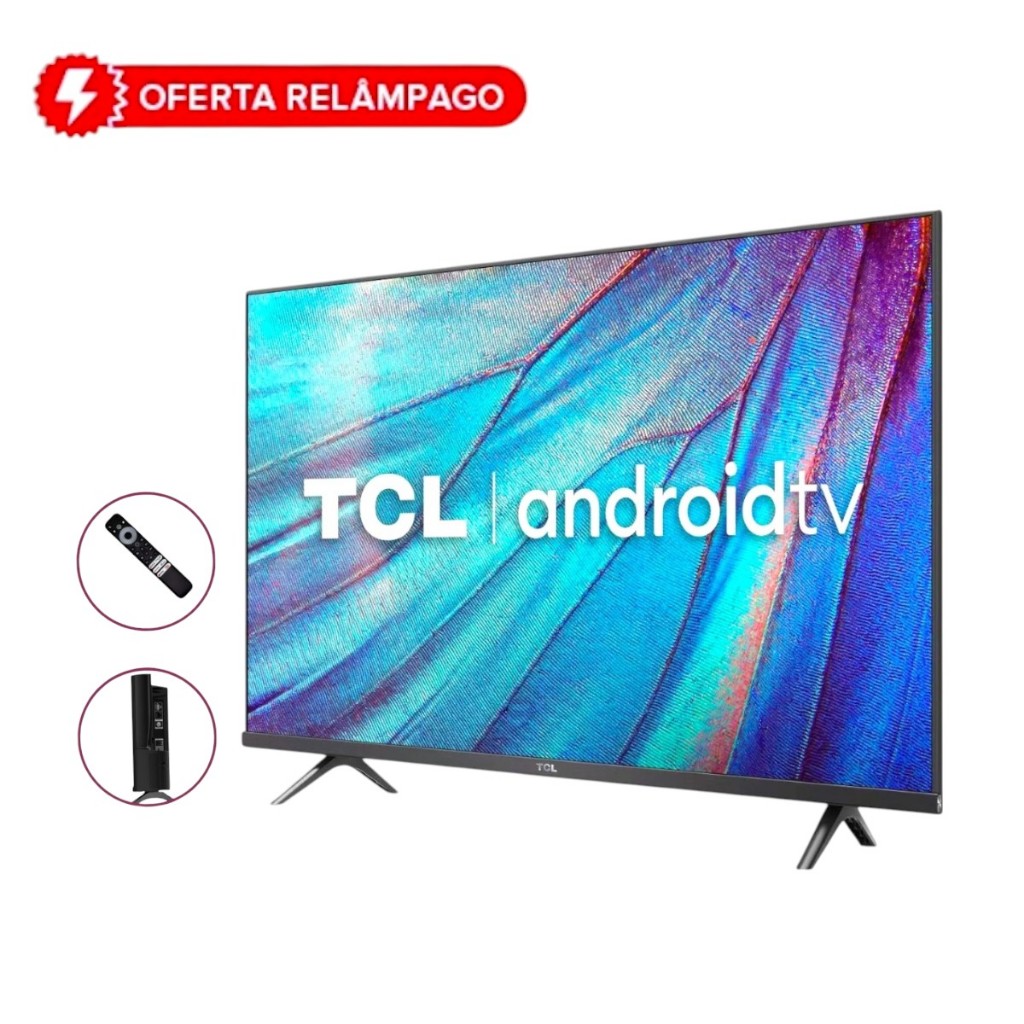 Smart TV 32" TCL Android 32 Polegadas LED Full HD Televisão Wifi USB ...