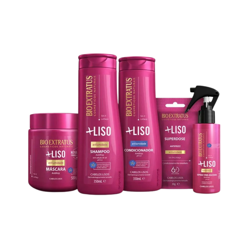 Kit Bio Extratus +Liso Linha Completa | Shopee Brasil