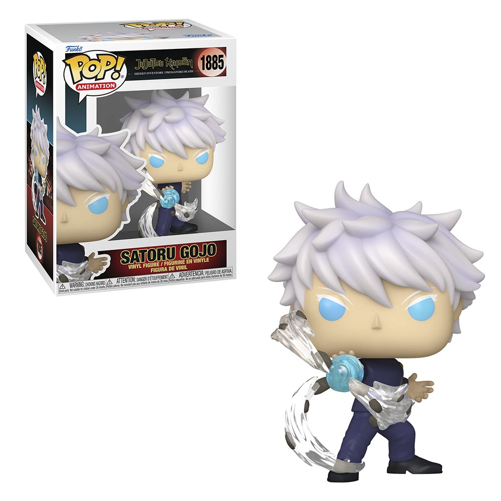 FUNKO POP JUJUTSU KAISER SATORU GOJO 1885 NOVO ORIGINAL | Shopee Brasil