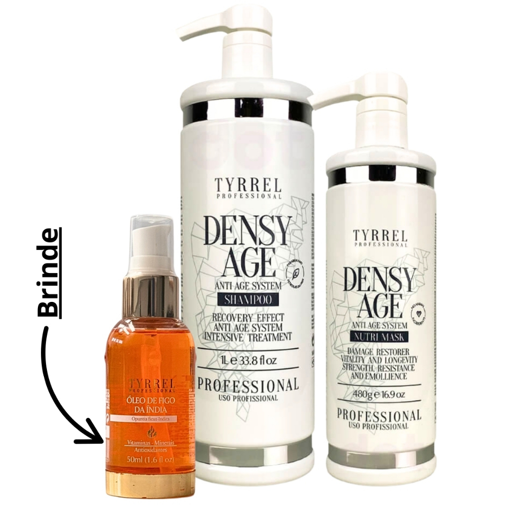 Tyrrel Densy Age Kit Oleo Figo da India | Shopee Brasil