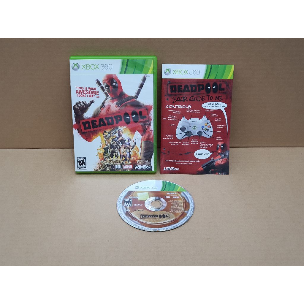 Deadpool - Xbox 360 Original | Shopee Brasil